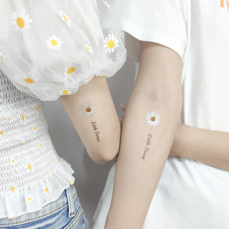 Daisy Arm Tattoos