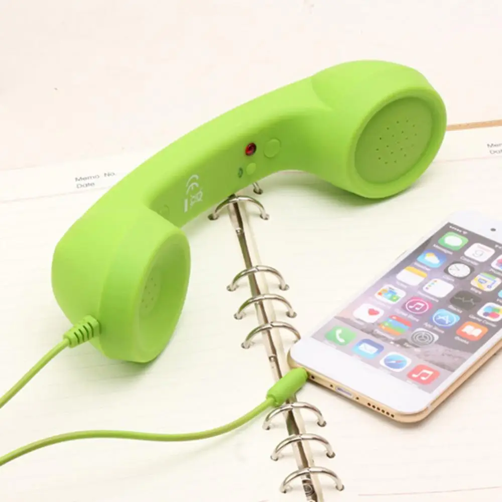 Green Phone Receiver