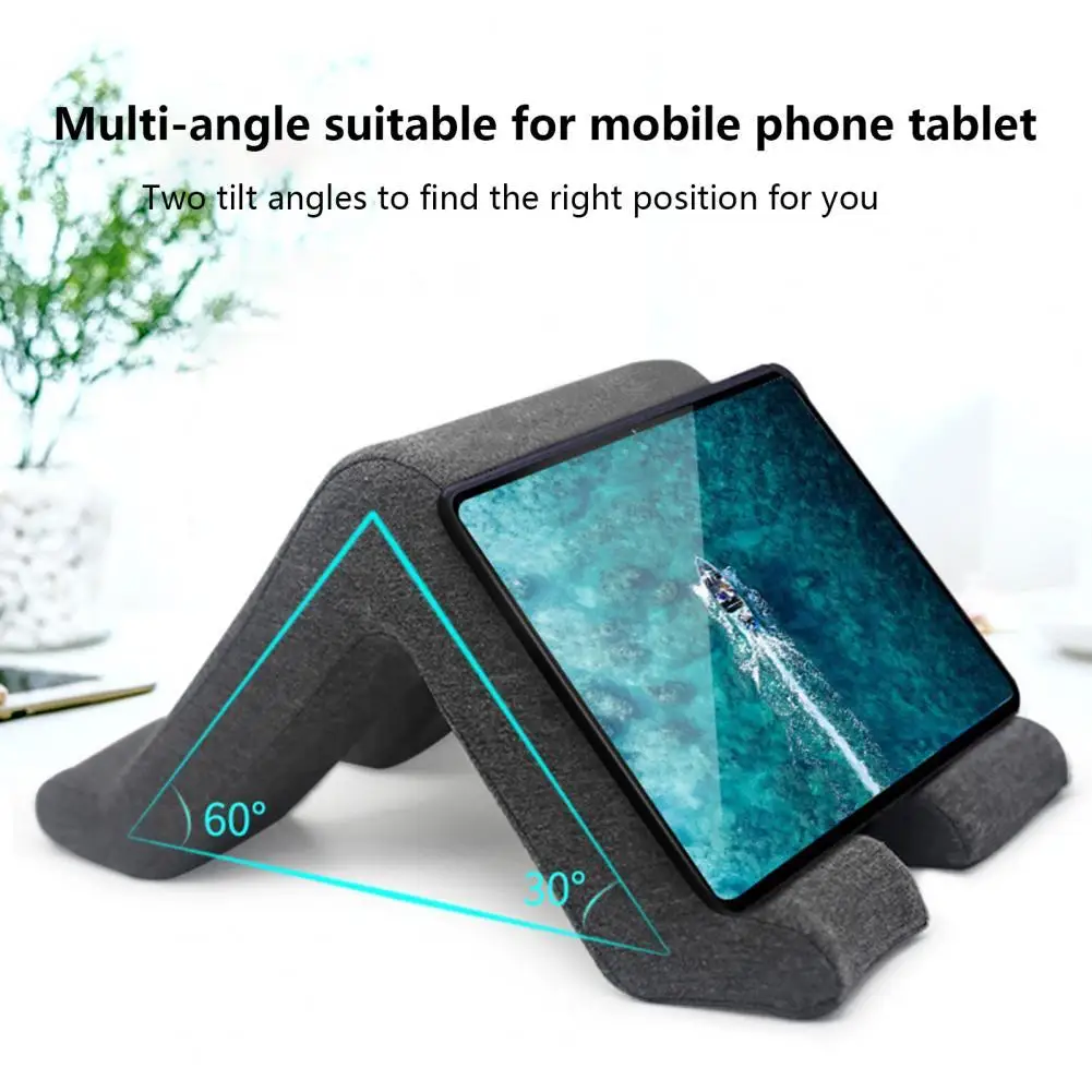 Tablet-Pillow-Stand-Soft-Multi-angle-Sponge-Desk-Reading-Laptop-Holder ...