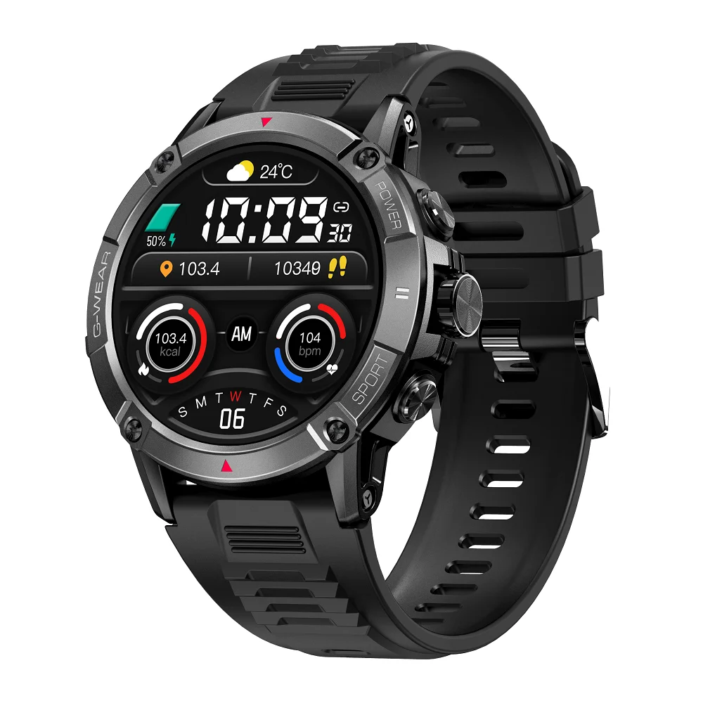 NX8 Smart Watch Outdoor Sports BT Call Compass 1.52inch Big Screen ...