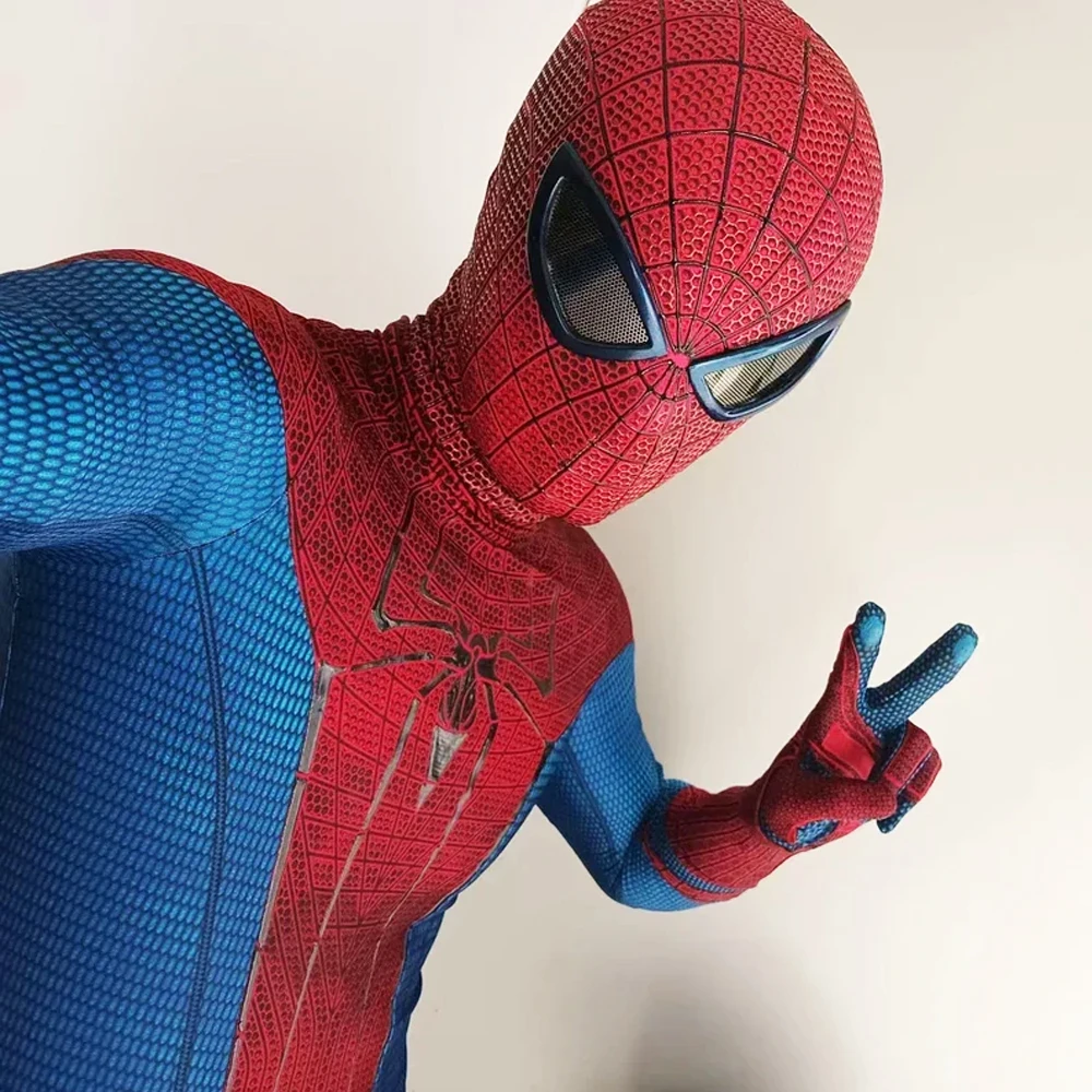 Marvel-Amazing-Spider-Man-Suit-with-Mask-1-1-3D-Pattern-Handmade ...