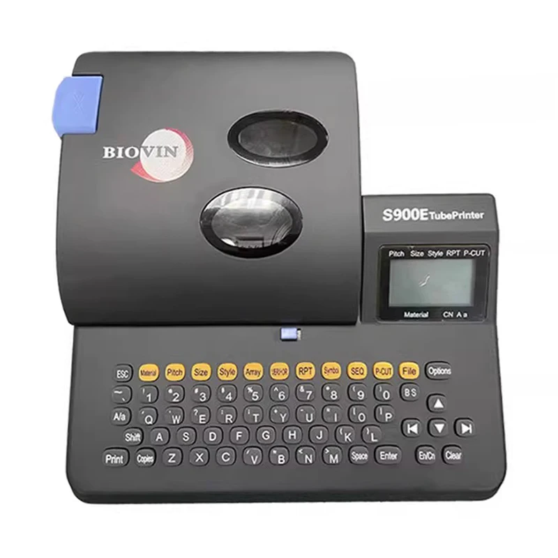 Tube-Printer-BIOVIN-S800E-S900E-Heat-Shrinkable-And-PVC-Tube-Electronic ...