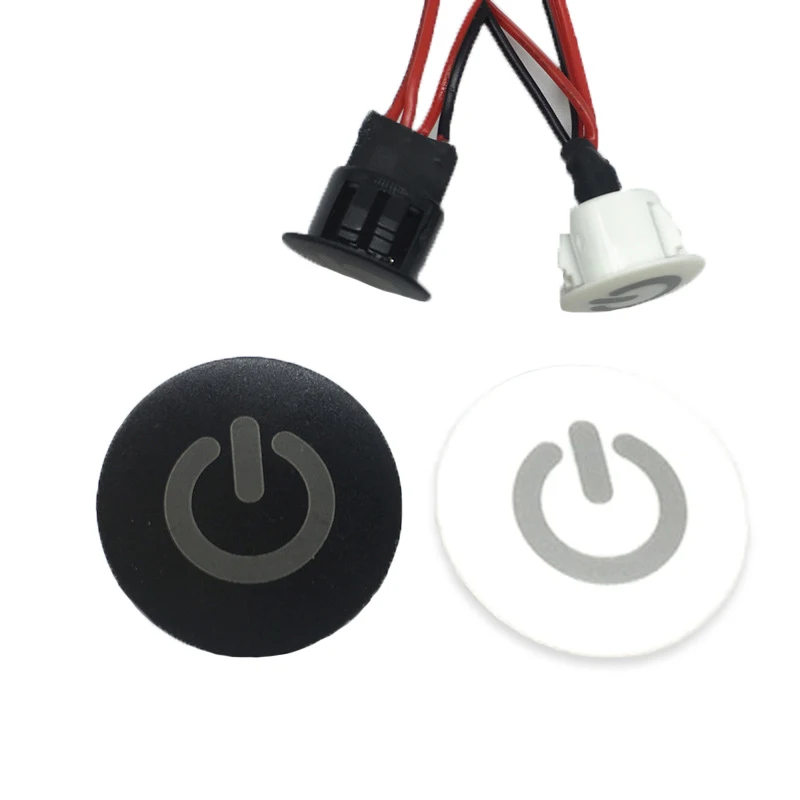 Dc 12v Led Touch Button Touch Stepless Dimming Switch Embedded Button ...