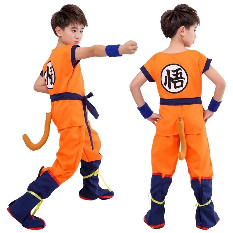 Trajes-de-Halloween-para-adultos-y-ni-os-Son-Goku-Gui-Cosplay-de-Anime ...