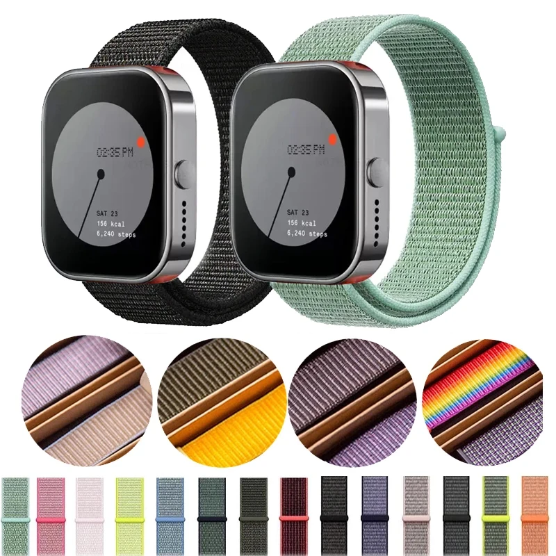 20MM-22MM-Nylon-Loop-Strap-For-CMF-Watch-Pro-Smartwatch-Replacment ...