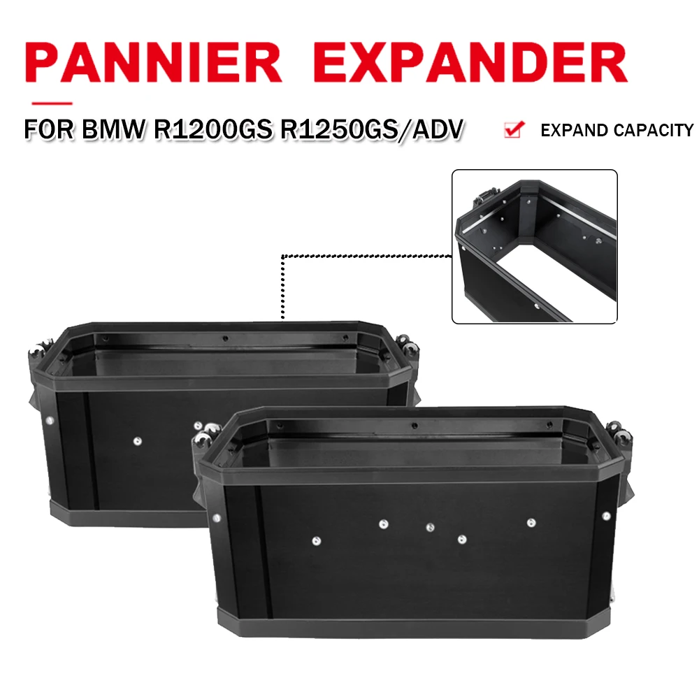 Motorcycle-Aluminum-Pannier-Riser-Expander-For-BMW-R1200GS-ADV-LC ...
