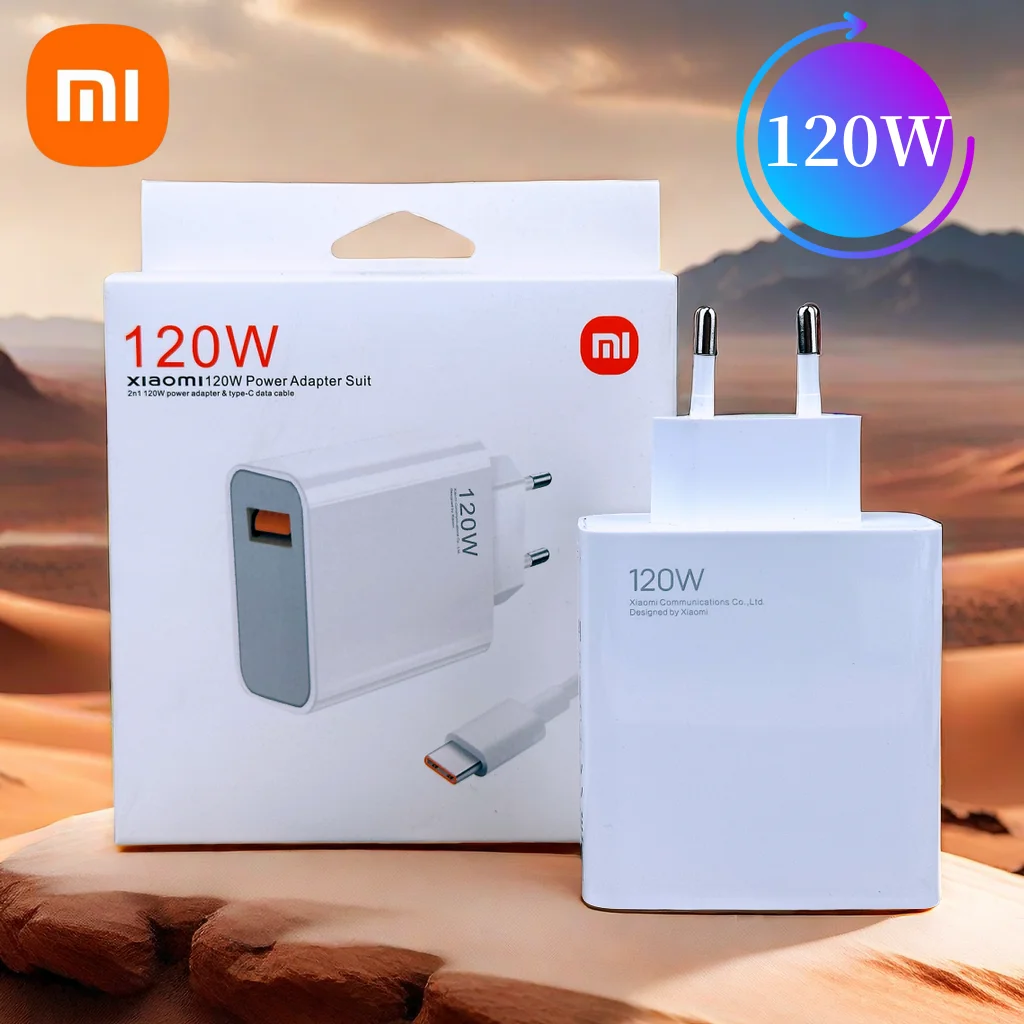 Original-Xiaomi-Charger-120W-Hypercharge-Fast-Charge-EU-Adapter-For ...