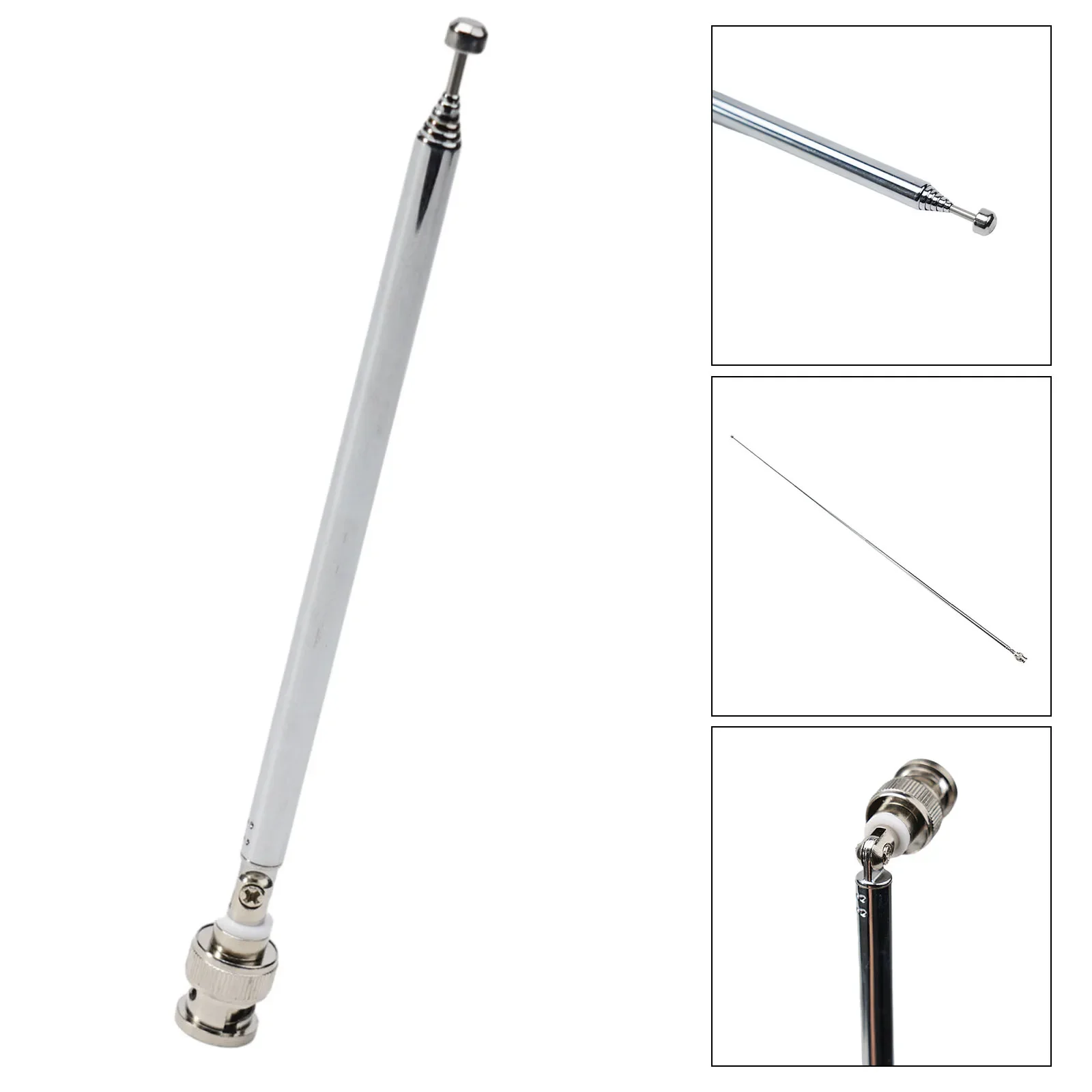 Useful-Scanner-Antenna-Telescopic-BNC-7-Sections-BNC-Male-Connector ...