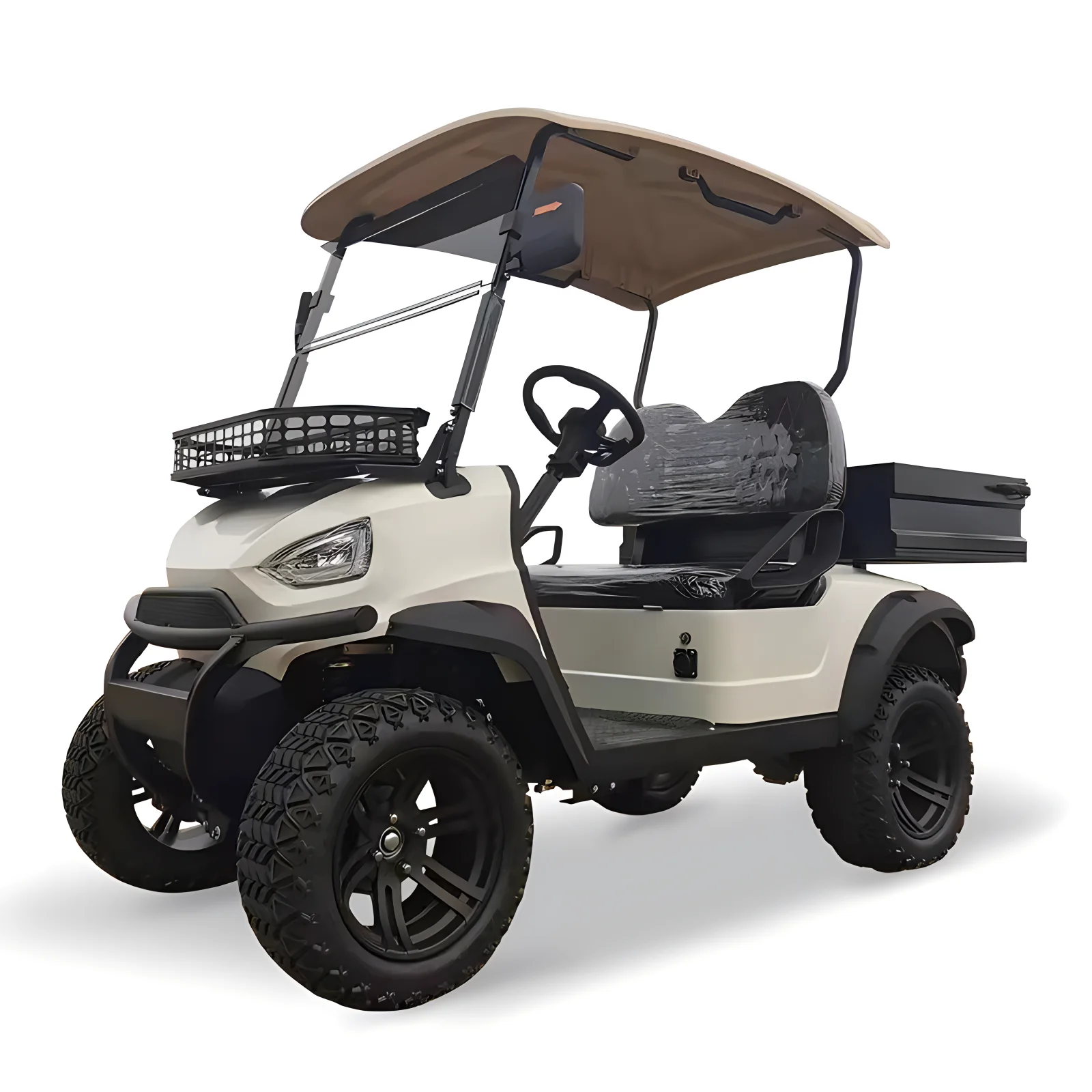 New 2 Seater Electric Utility Vehicle Battery Operate Golf Cart 48V ...