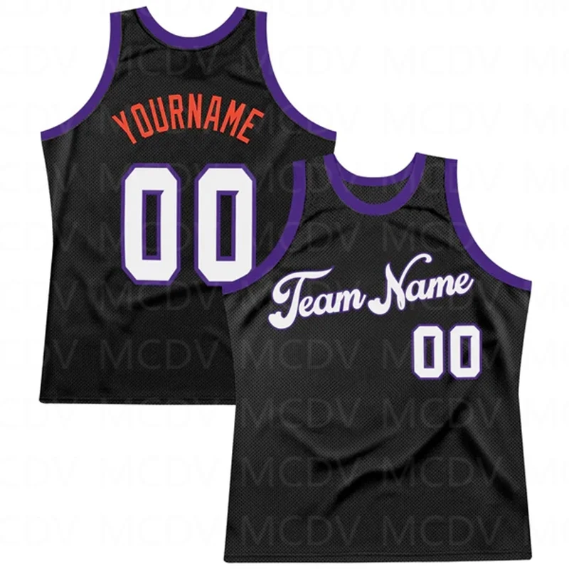 Custom-Black-White-Purple-Authentic-Throwback-Basketball-Jersey-3D ...