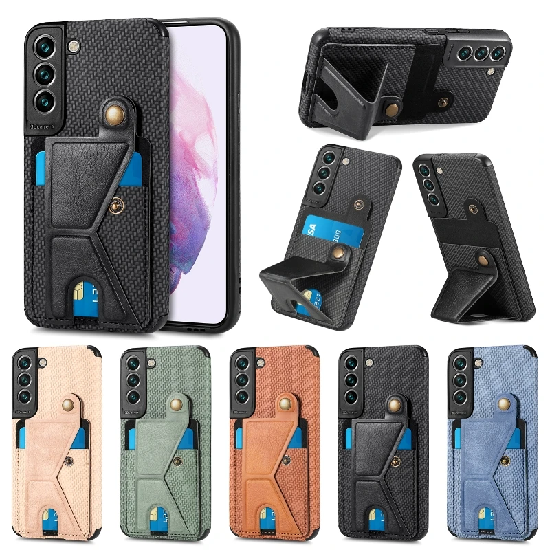 Creative Card Wallet Leather Bracket Phone Case For Samsung Galaxy A82 ...