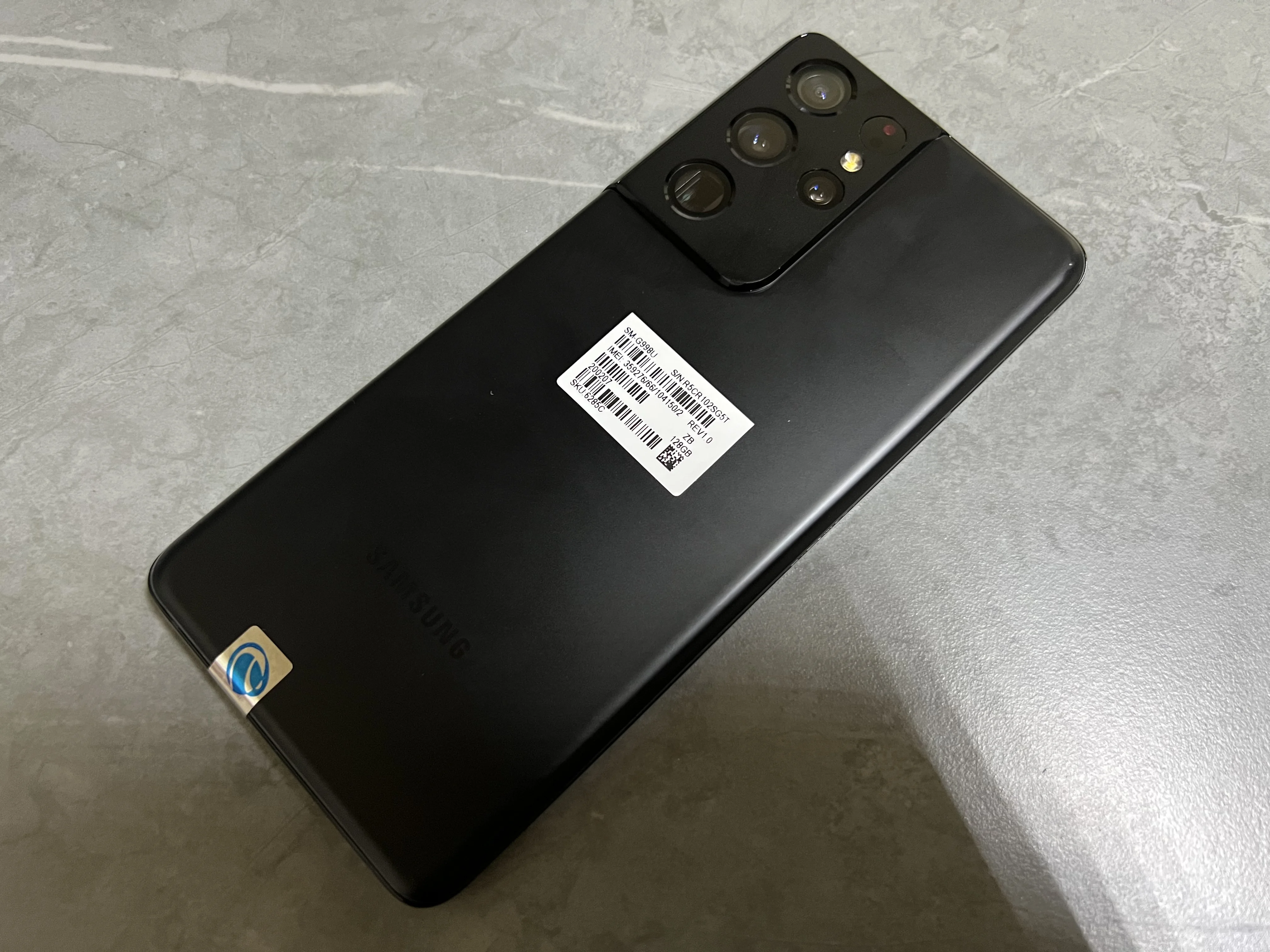 Original Samsung Galaxy S21 Ultra 5G G998U1 S21U 6.8" ROM 128GB RAM ...