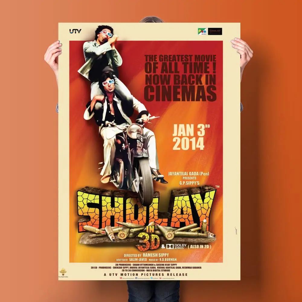 Sholay Movie In 3d