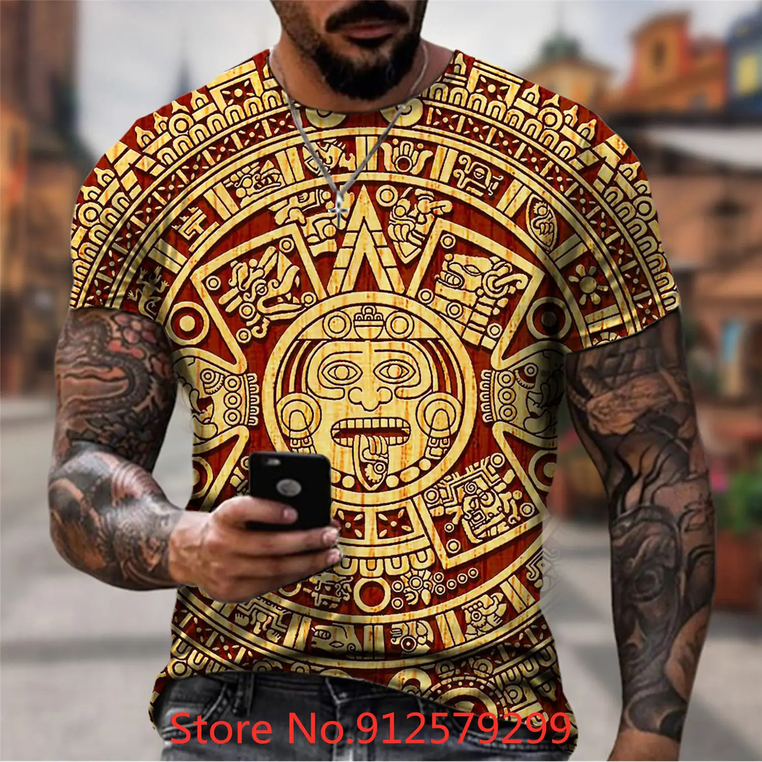 Aztec 3d Tattoos