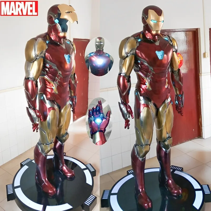 Anime-Marvel-Iron-Man-1-1-Mk85-armadura-de-cuerpo-completo-usable ...