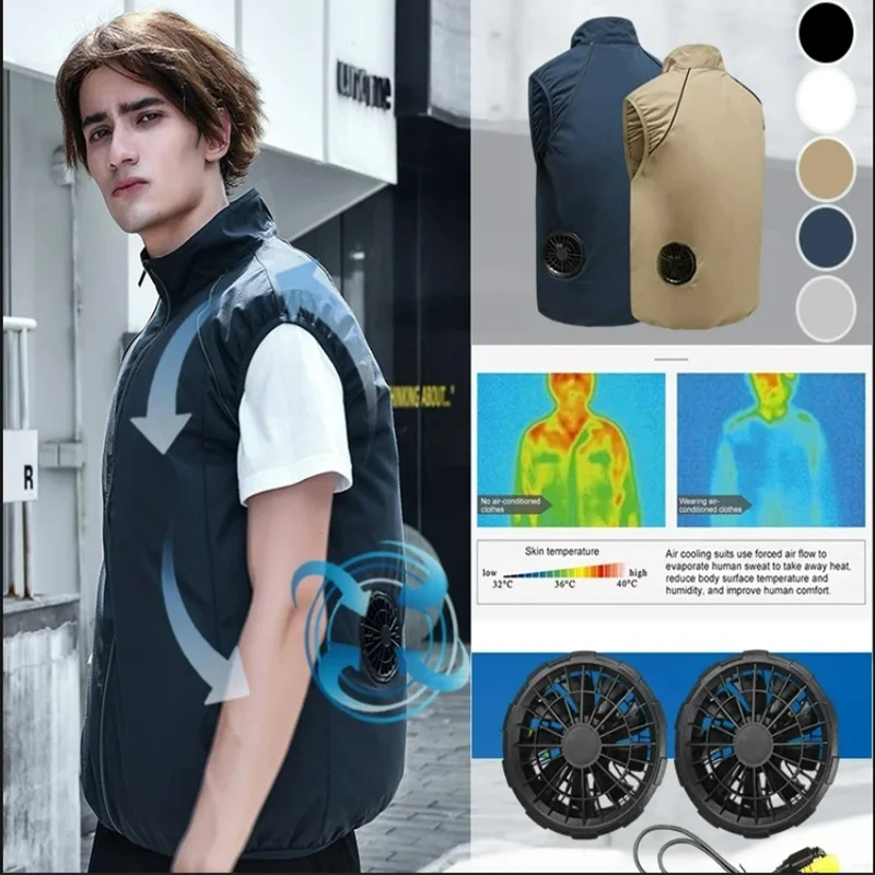 Summer Sport Fan Air Condition Cool Man Woman Travel Ultralight Brand ...
