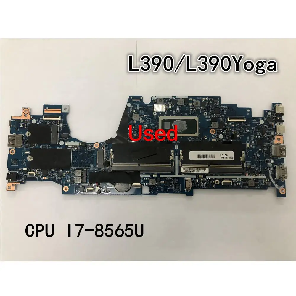 Used-For-Lenovo-ThinkPad-L390-L390-Yoga-Laptop-Motherboard-Mainboard ...