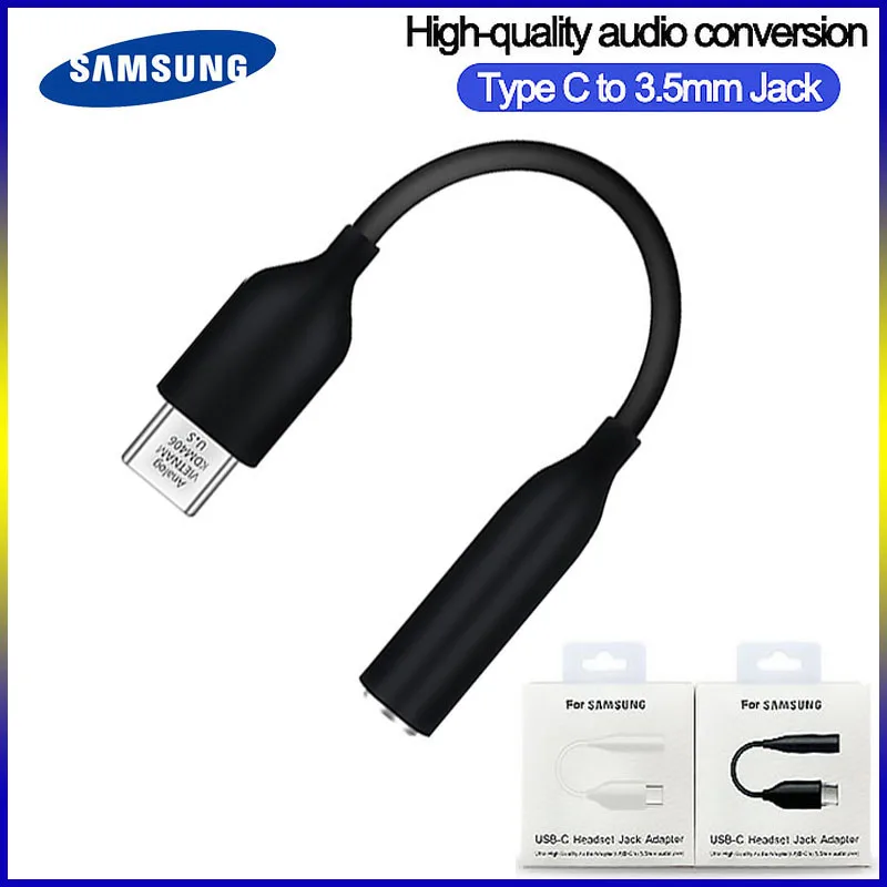 Original-Samsung-USB-Type-C-To-3-5mm-Jack-Audio-Cable-Headphone-Aux ...