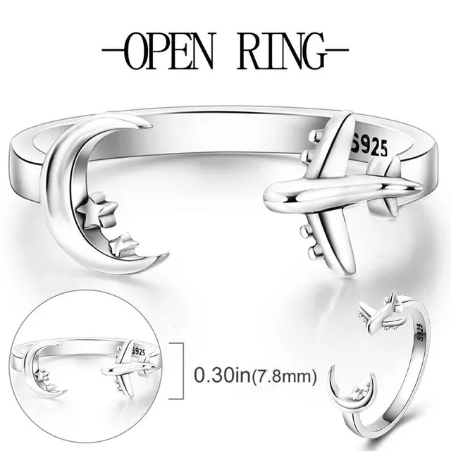 Sterling Silver 925 Disney Lilo Stitch Rings Sparkling Head Princess Flower Ring Daisy Rings ...