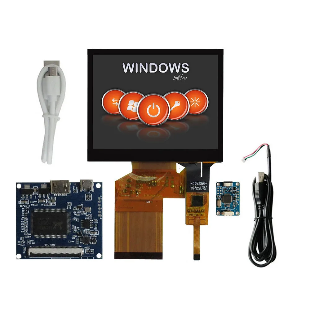 3.5 Inch LQ035NC111 Multipurpose LCD Screen Display Controller Control ...