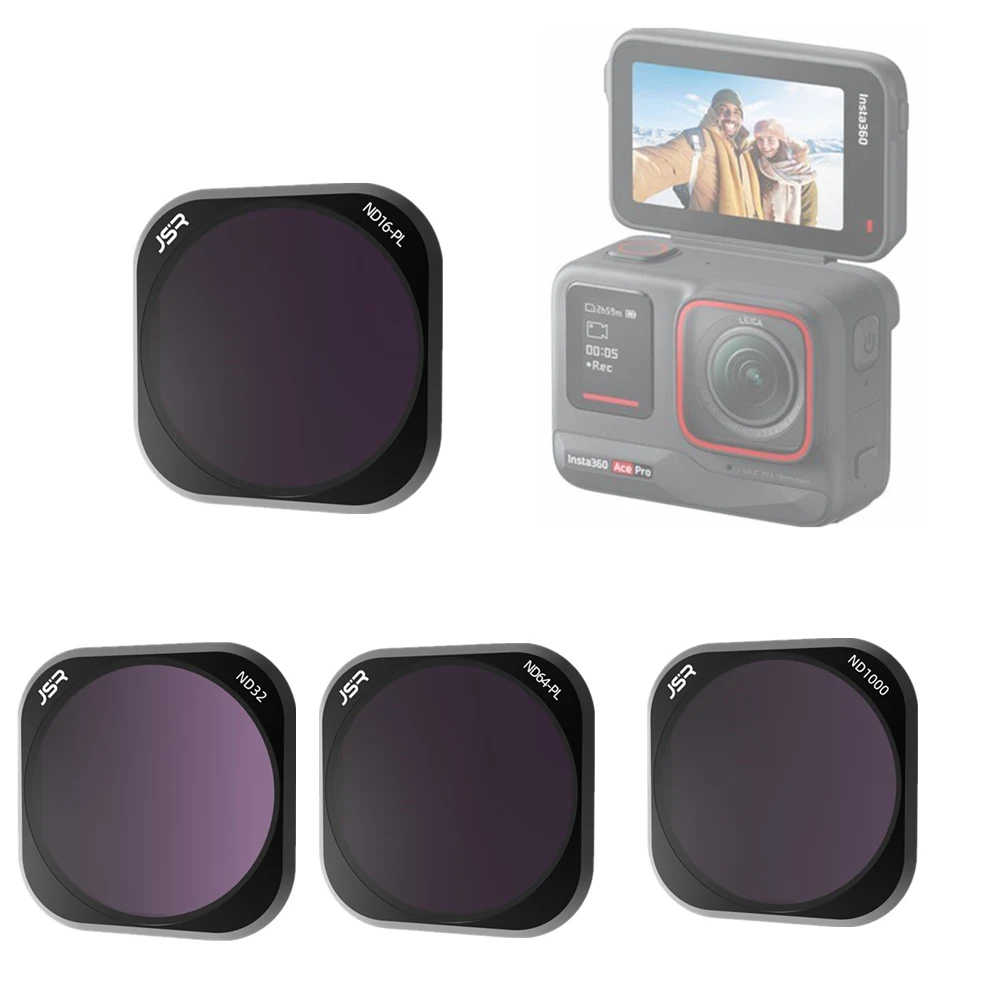 Glass ND8 16 32 64 ND256 ND1000 ND Filter Neutral Density Protector Cap ...
