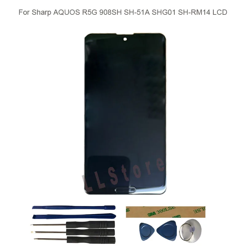 For Sharp AQUOS R5G 908SH SH-51A SHG01 SH-RM14 LCD Display With Touch ...