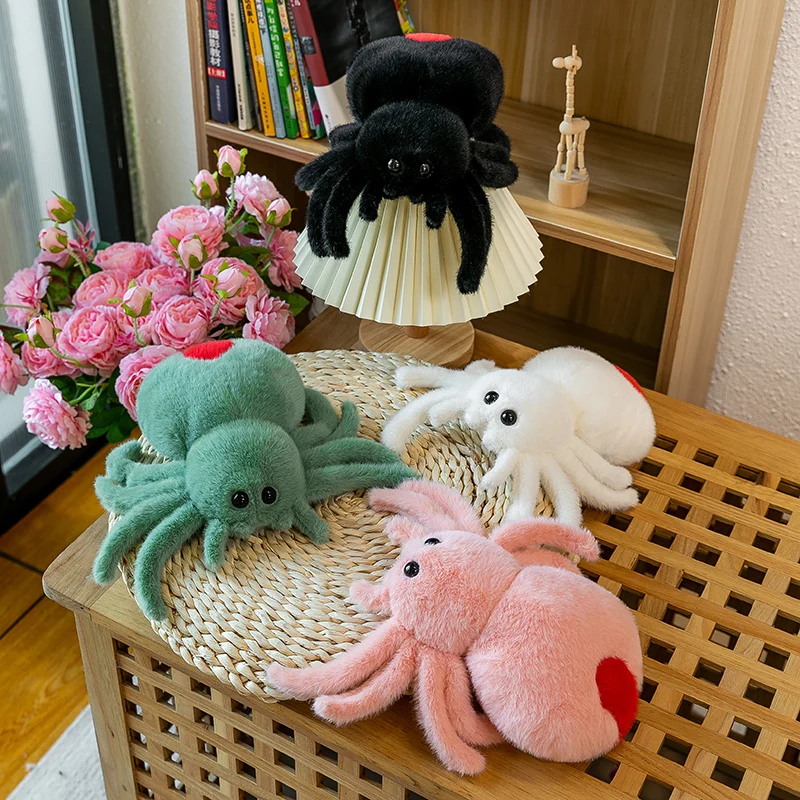 A cute and interesting Halloween spider plush toy - This adorable ...