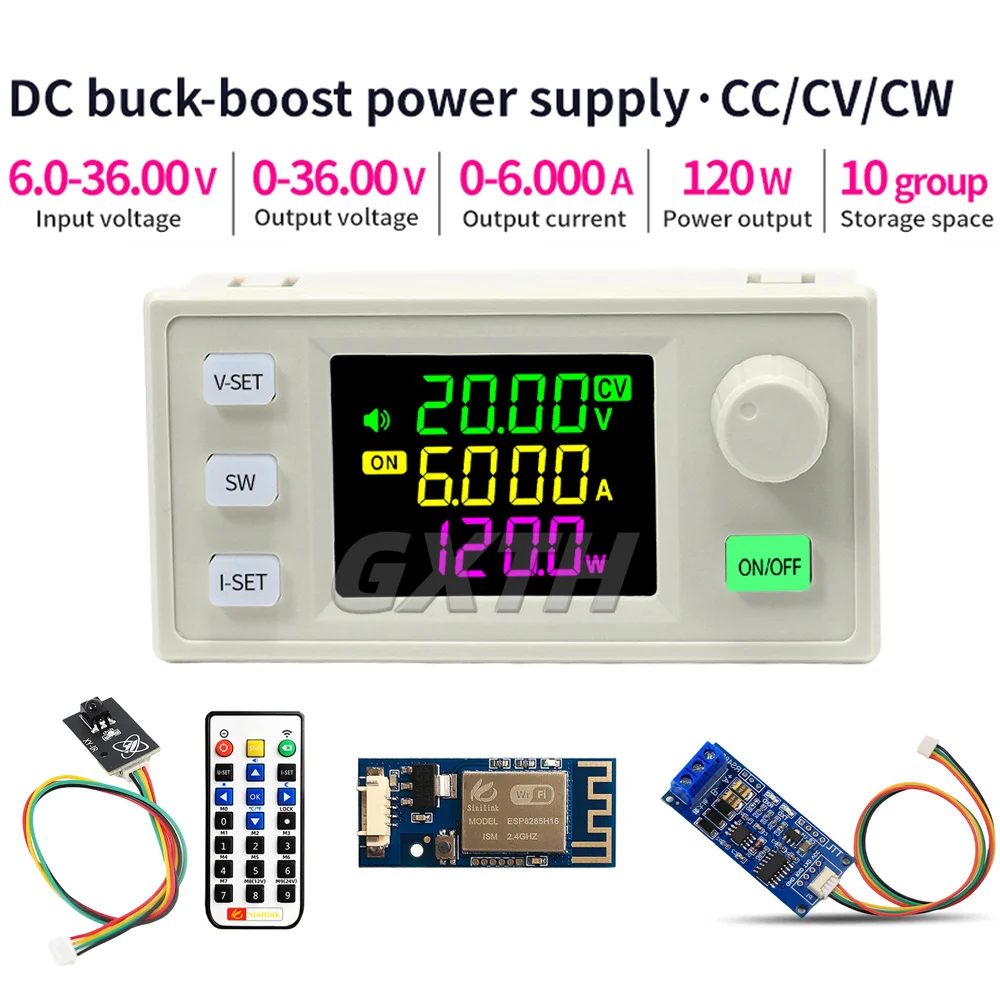 SK120X CNC Step Up/Down DC Adjustable Regulated Power Supply CV CC 0 ...