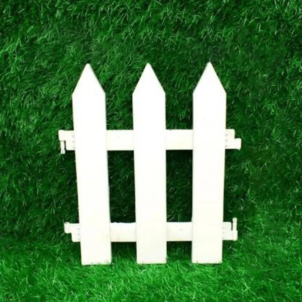 5Pcs-Excellent-No-Odor-Practical-Picket-Fences-Lawn-Border-Fence-Garden ...