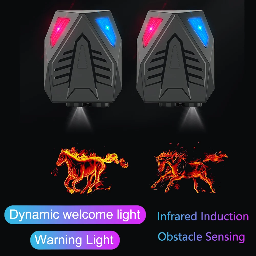 Car-Door-Laser-Projector-500mah-Dynamic-Welcome-Light-Infrared-Sensor ...