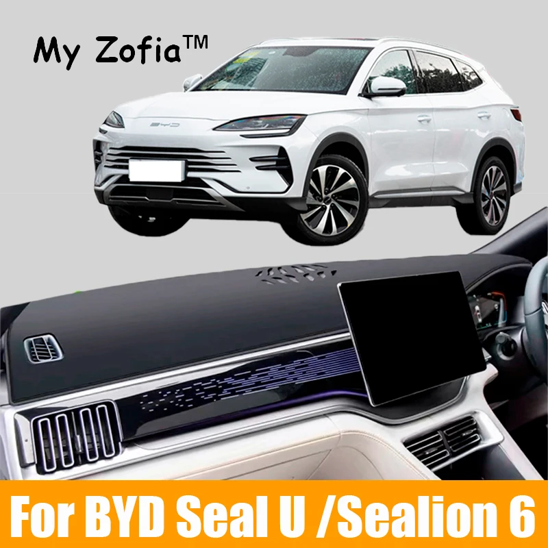For-BYD-Seal-U-Sealion-6-Song-Plus-2024-2025-RHD-PU-Leather-Dashboard ...