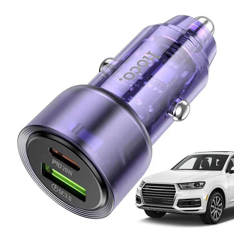 PD-Car-Charger-Adapter-For-Truck-Type-C-Fast-Charging-Adapter-Block-For ...