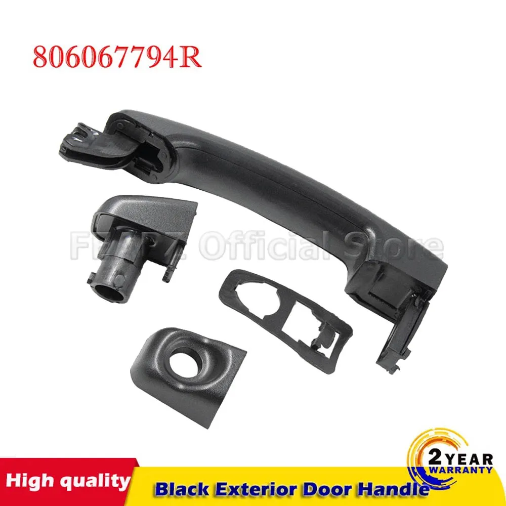 Black-Exterior-Door-Handle-for-Vauxhall-Movano-MK2-2010-Onward-Renault ...