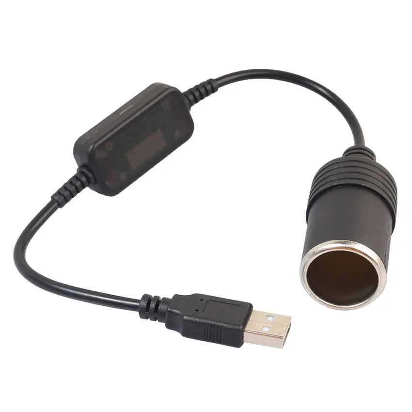 1pc-5V-2A-USB-To-12V-Cigarette-Lighter-Socket-USB-Male-to-Female ...