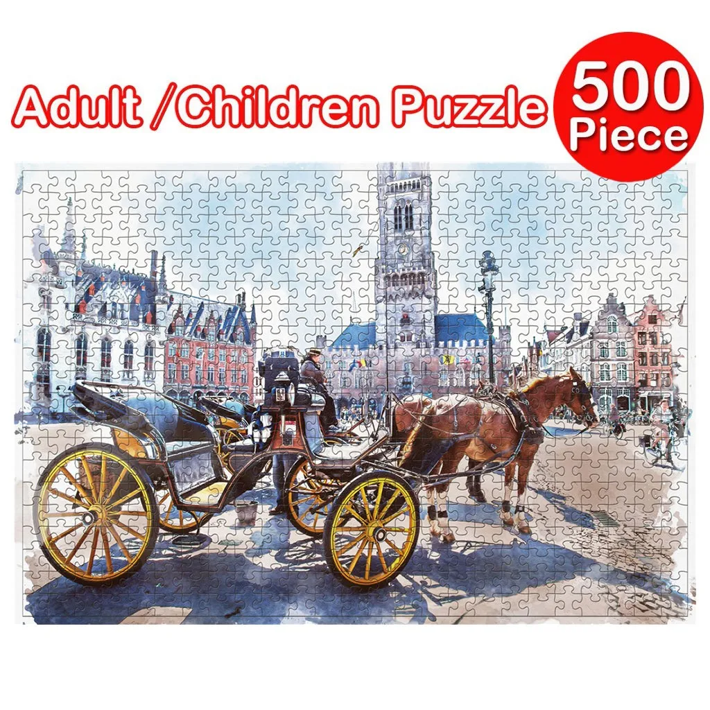 500PCS-Viaduct-Large-Toys-Personalized-Adults-Gift-500-Puzzle-Piece ...