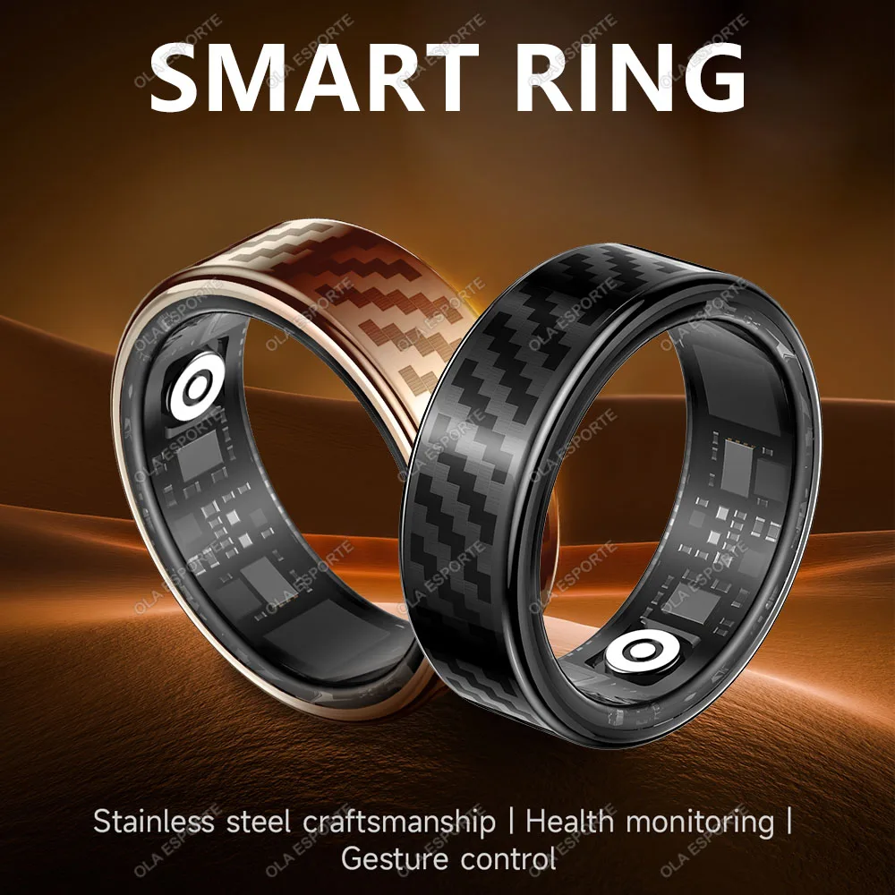 2025 Smart Ring Call Alert, Message Notification, Hand Gestures Control ...