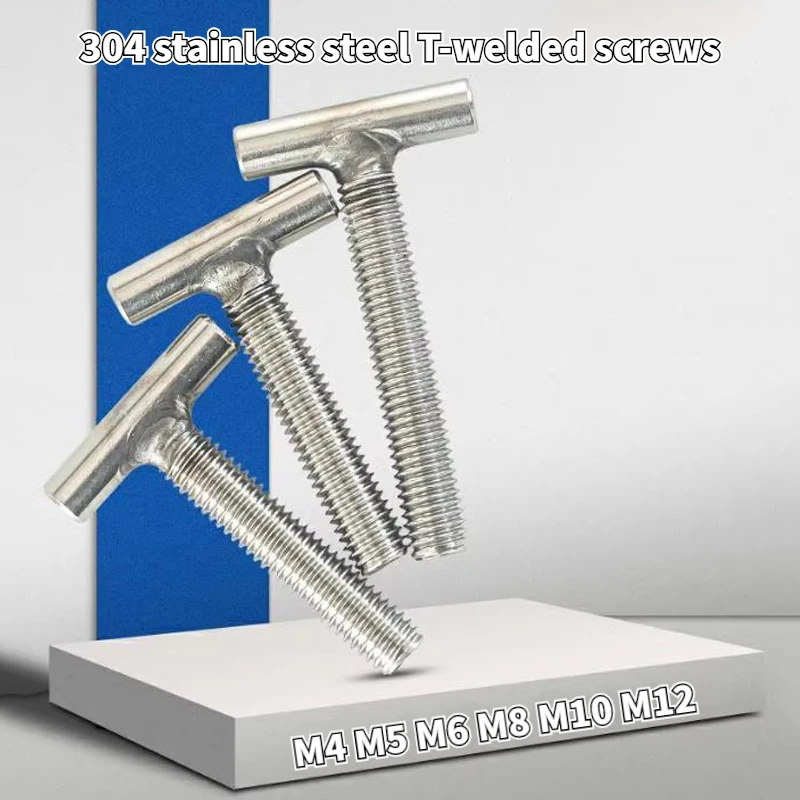 304-Stainless-Steel-T-welding-Screw-T-shaped-Screw-Cylindrical-Welding ...