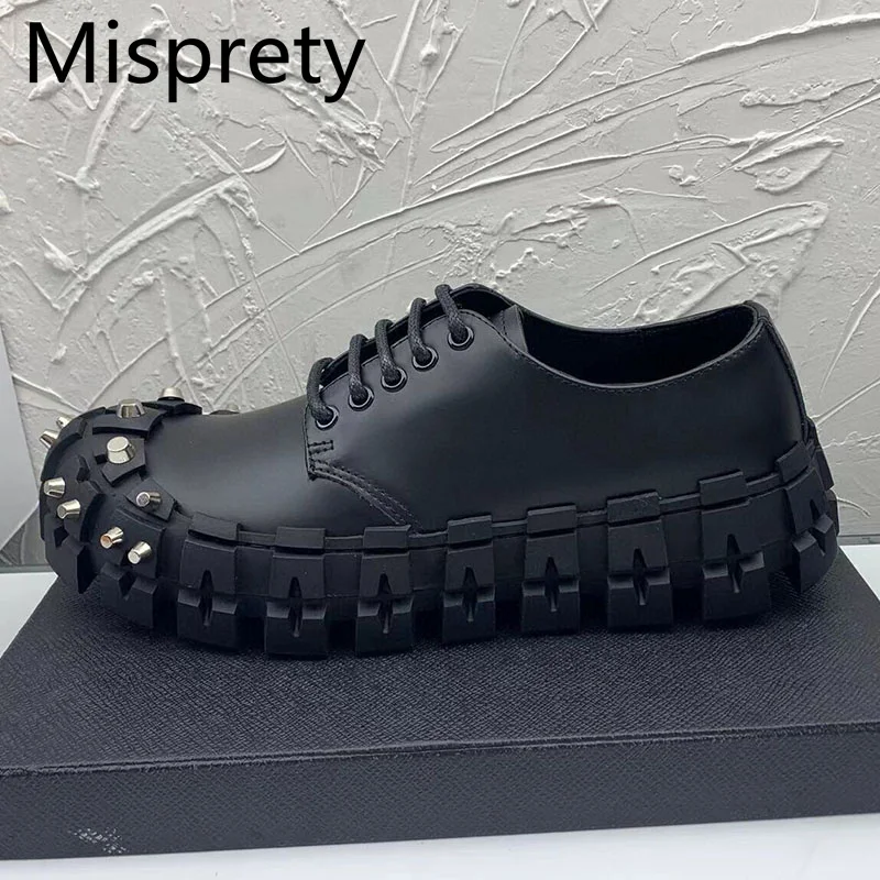 Shoes Rivets Flat Sole | Rivet Print Men Shoes | Rivet Punk Shoes Men ...