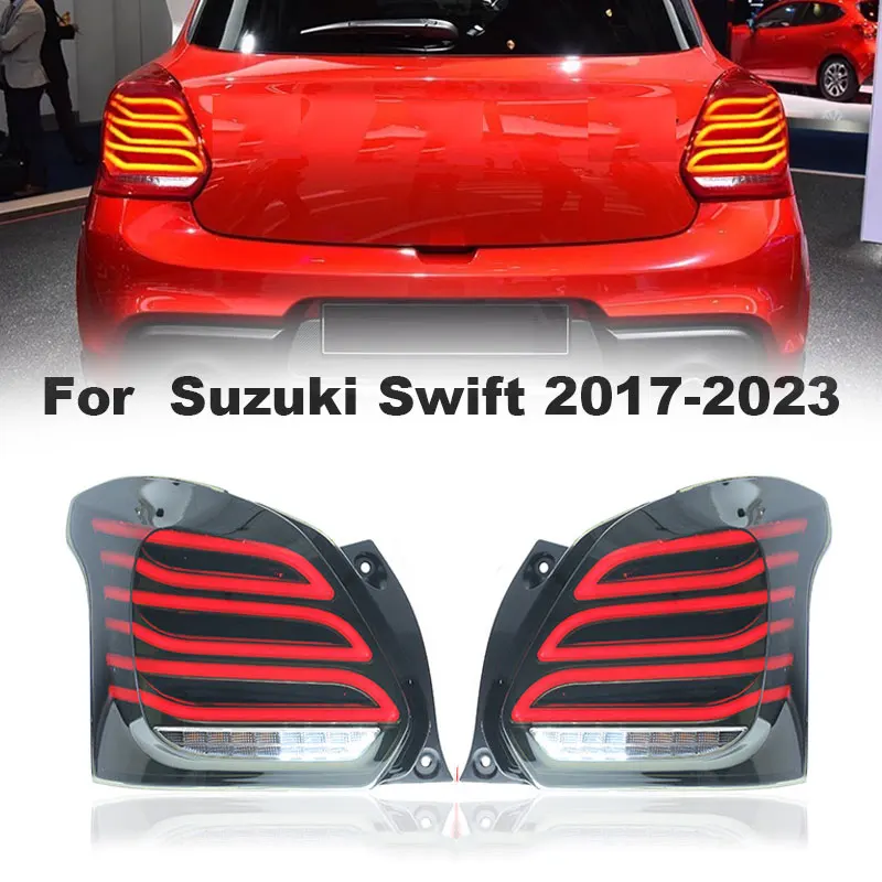 Car-Lights-For-Suzuki-Swift-2017-2023-Taillight-LED-Projetor-Tail-Lamp ...
