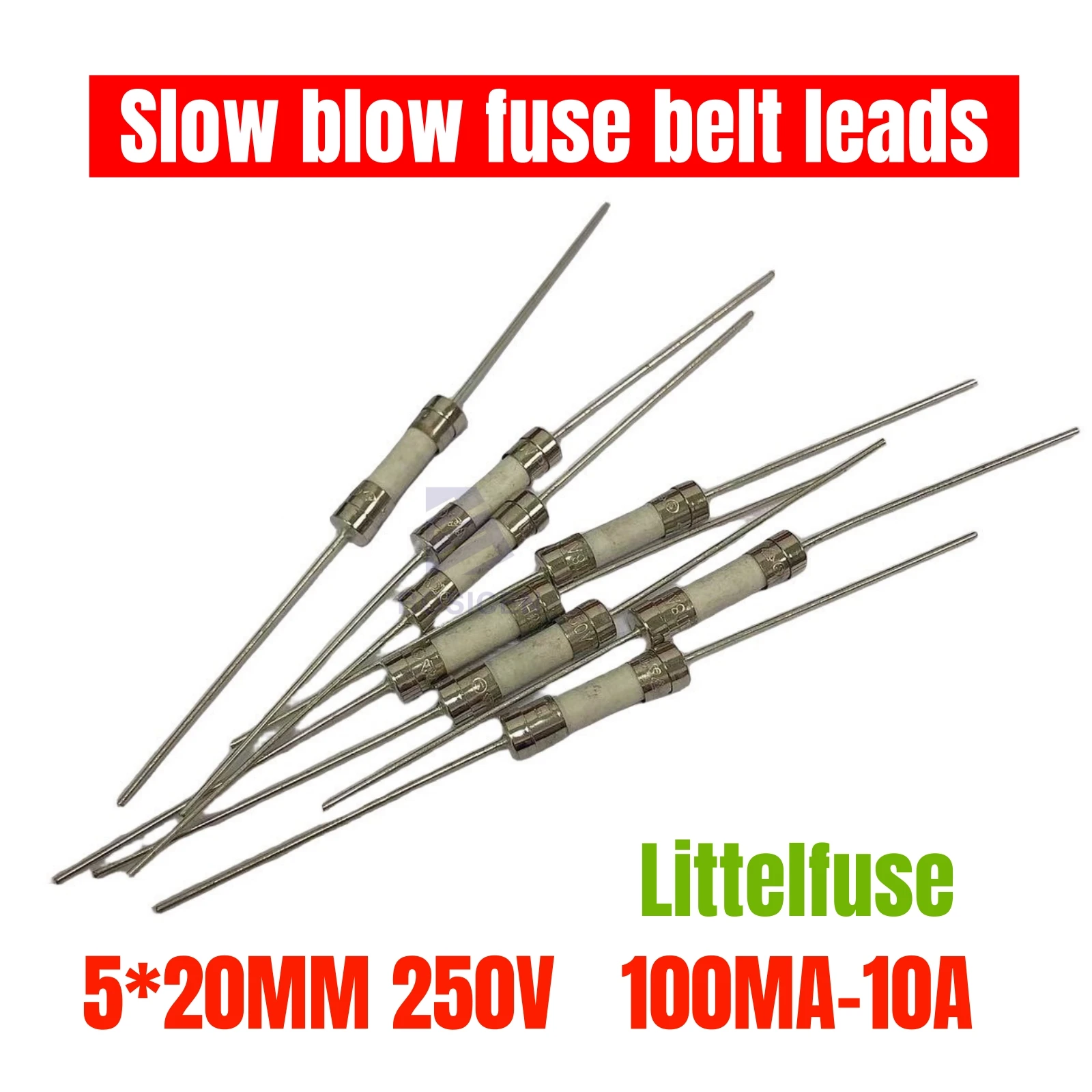 5PCS-New-Original-LF-Slow-Blow-ceramic-Fuse-5x20mm-250V-belt-leads ...