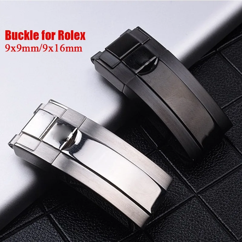 9x9mm-9x16mm-Watch-Band-Clasp-for-Rolex-DAYTONA-SUBMARINER-GMT-Yacht ...