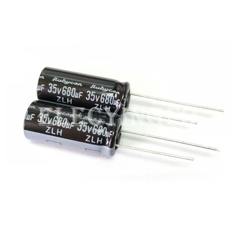 35V680UF-ZLH-10X23mm-Original-Rubycon-Longlife-Aluminum-Electrolytic ...