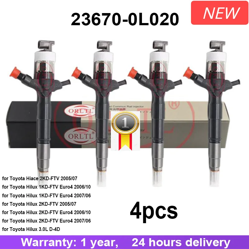 Para toyota hilux 1kd 2kd 236700l020 23670 0l020 236700l020] ftv euro4 ...
