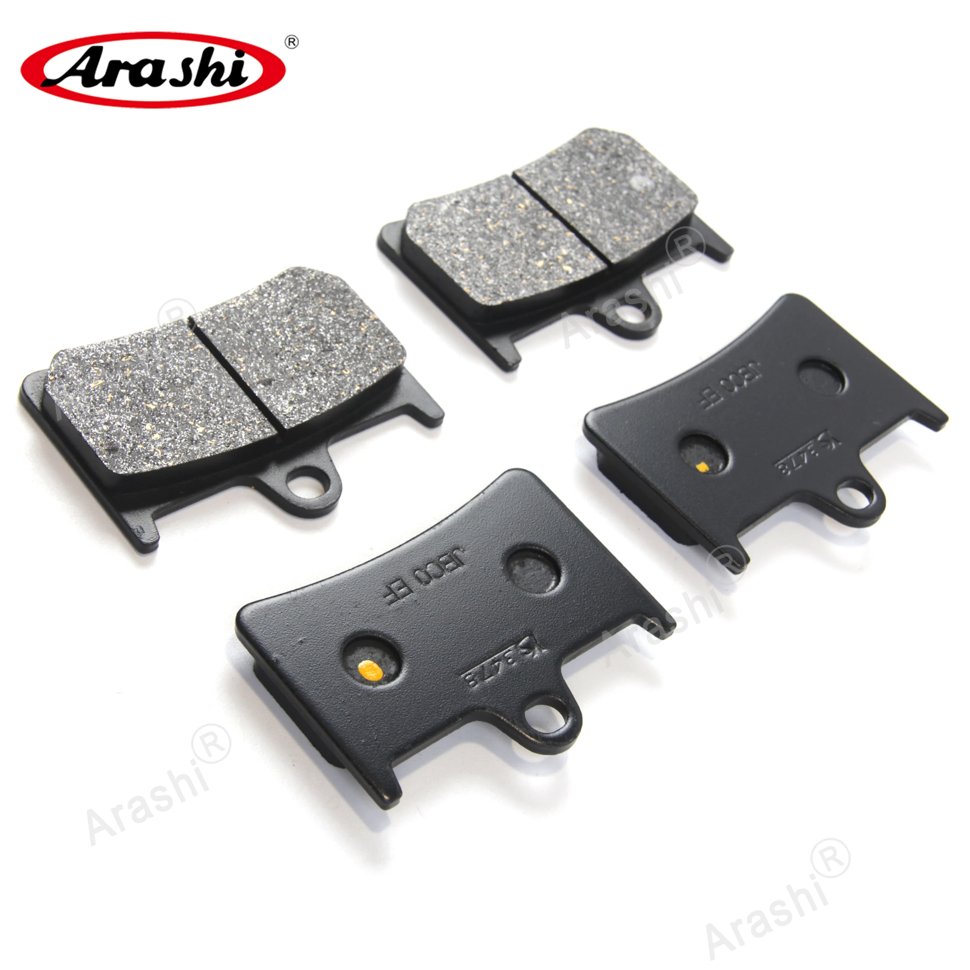 Arashi 1 Set Front Rear Brake Pads For YAMAHA YZF R6 2008 - 2016 YZF-R6 ...