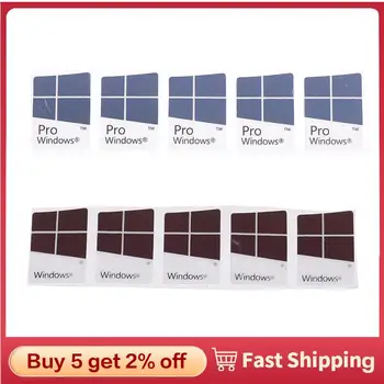 5pcs Windows 10 Stickers WIN10 PRO Label Laptop Logo Sticker Win10 ...