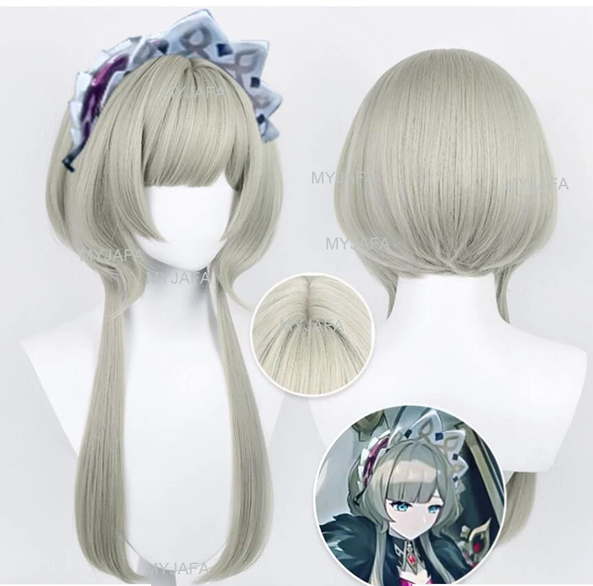 High-Quality-Game-Genshin-Impact-Fatui-Cosplay-Wig-Sandrone-Marionette ...