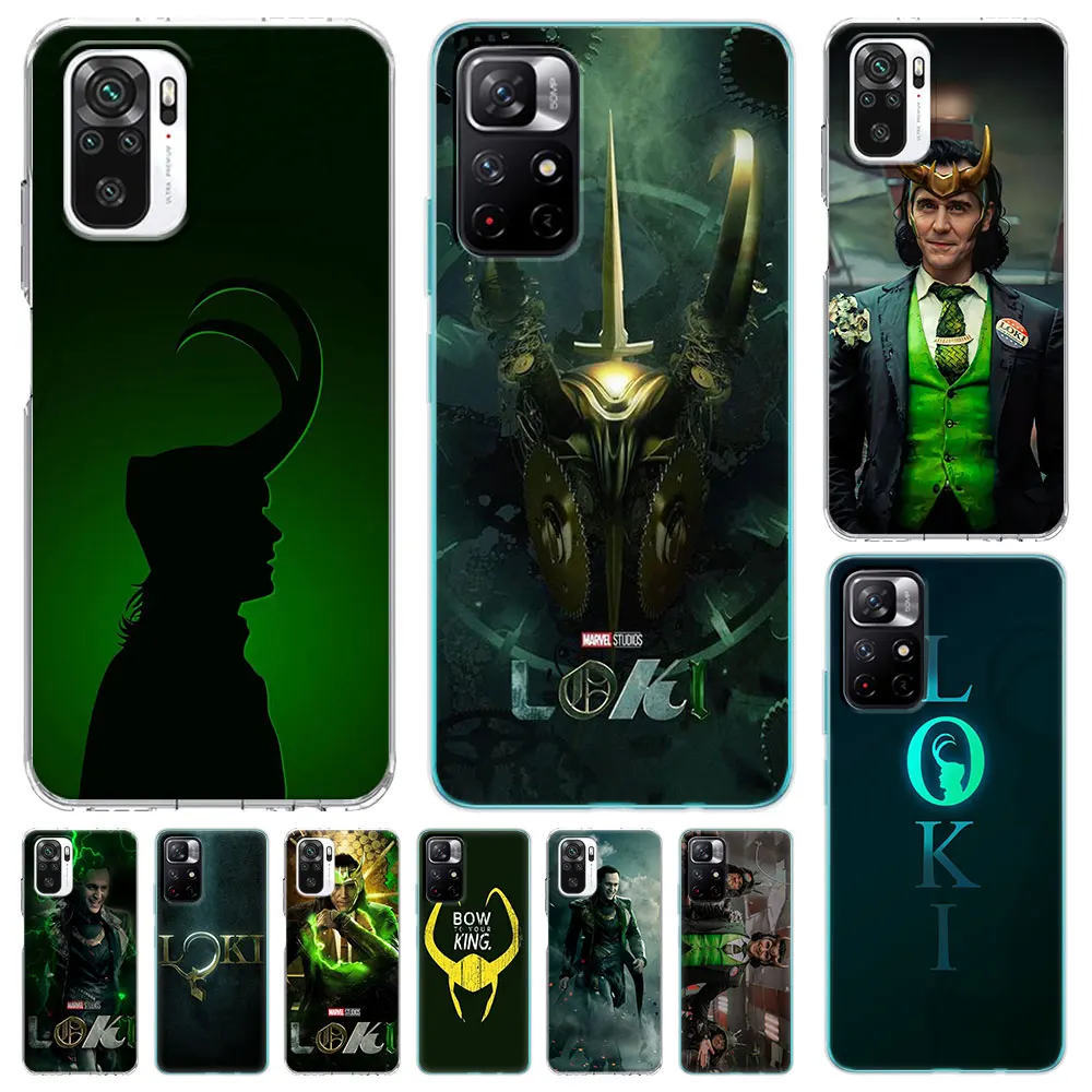 Loki-Marvel-Hero-Funda-para-Xiaomi-Redmi-Note-10-11-11E-12-Pro-Plus-10C ...