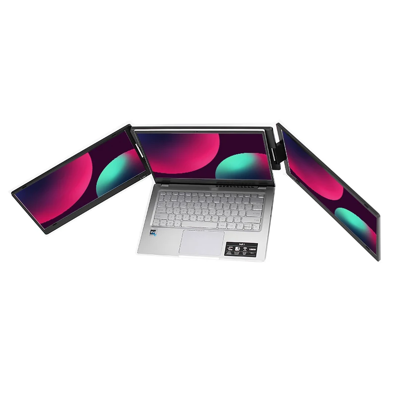 OEM/ODM Factory Triple Laptop IPS Panel Touch Screen Extender Dual 14 ...