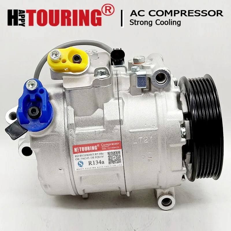 AC-Compressor-For-BMW-E60-E65-E66-525i-525xi-528i-528xi-530i-523i ...