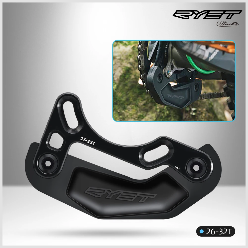 2022 RYET MTB BASH GUARD Bicycle Chain Guide Mountain Bike Chains ...